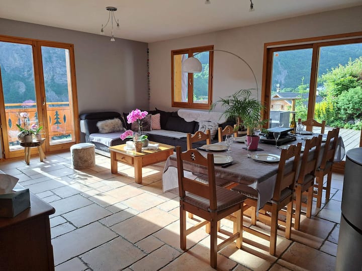 Chalet 4* Pour 8 Personnes Exposé Sud-est - Valloire