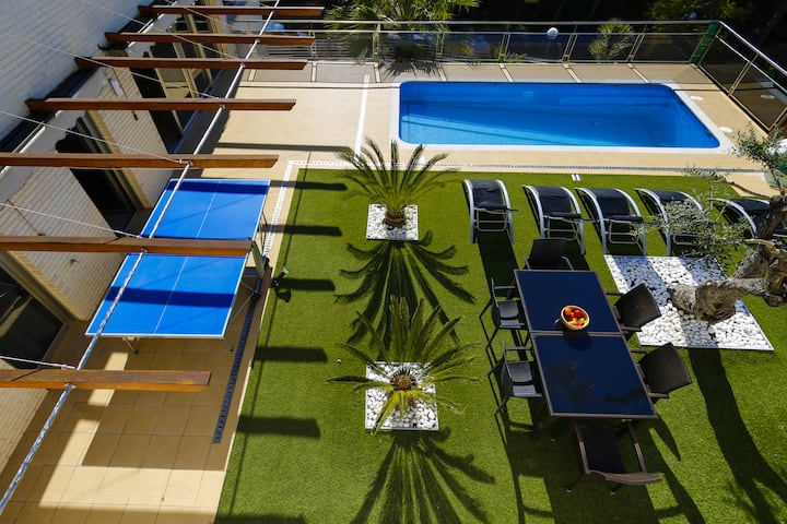 Nina Villa Avec Piscine Privée, Plage à 500m - Altafulla