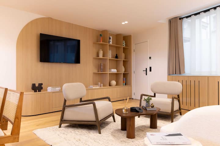 Elégant Appartement Avec Clim -3br-6p- Montorgueil - Paris