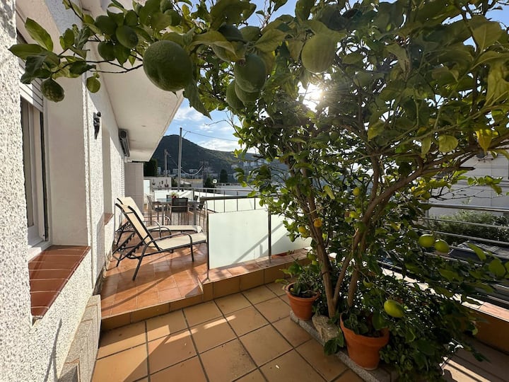 Bel Appartement Près De La Plage, Terrasse Av-04 - Roses