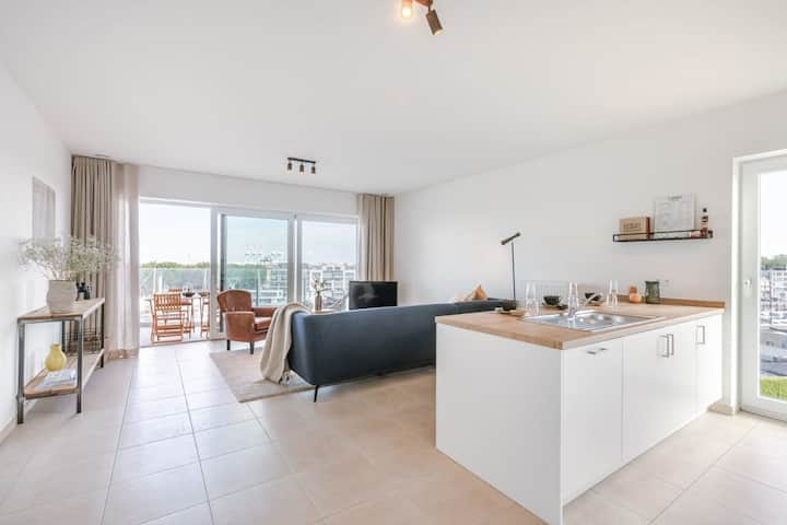 Huswell - Lovely New Apartment At The Harbor + Par - Brujas