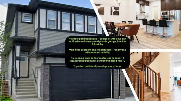 The Hazel | 5 Bed | Near Airport | Close To Mtns - Calgary