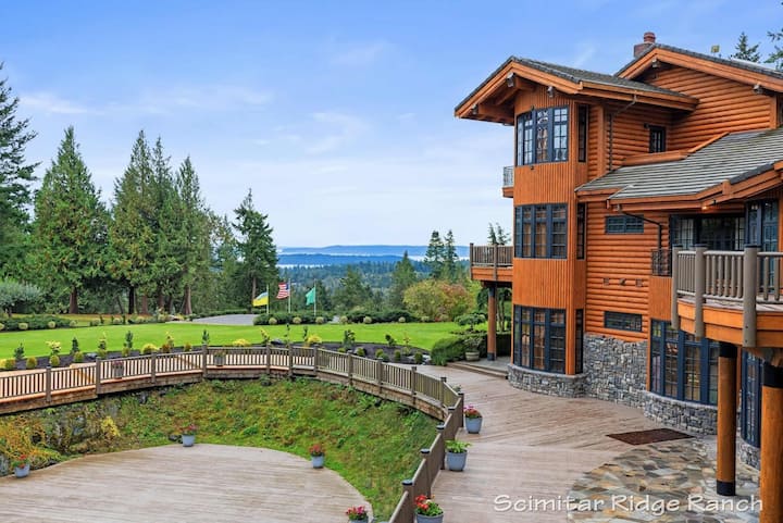 22,000sqft Luxury Lodge - Sleeps 35 W/ Indoor Pool - Anacortes, WA