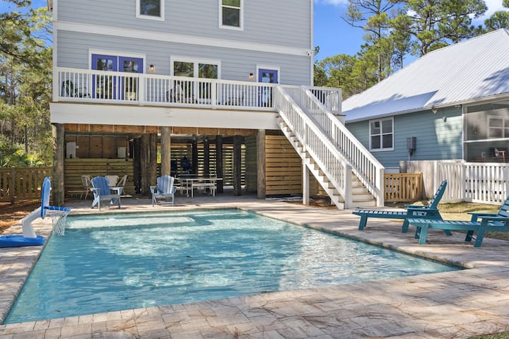 Coastal Home W/ Bikes & Private Pool - Seaside, FL