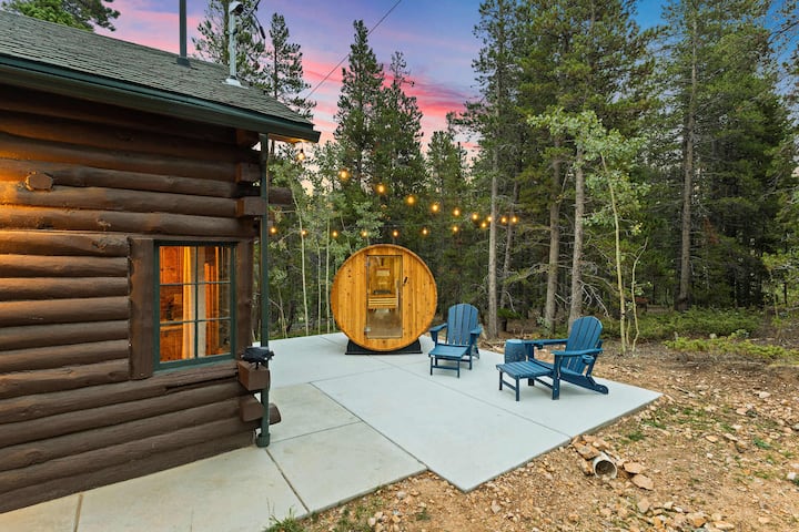 Cozy Updated Cabin W/ Barrel Sauna, Ev Charger - Nederland, CO