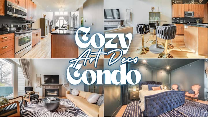 New! Cozy Art Deco Condo | Vibrant Nulu District! - Louisville, KY