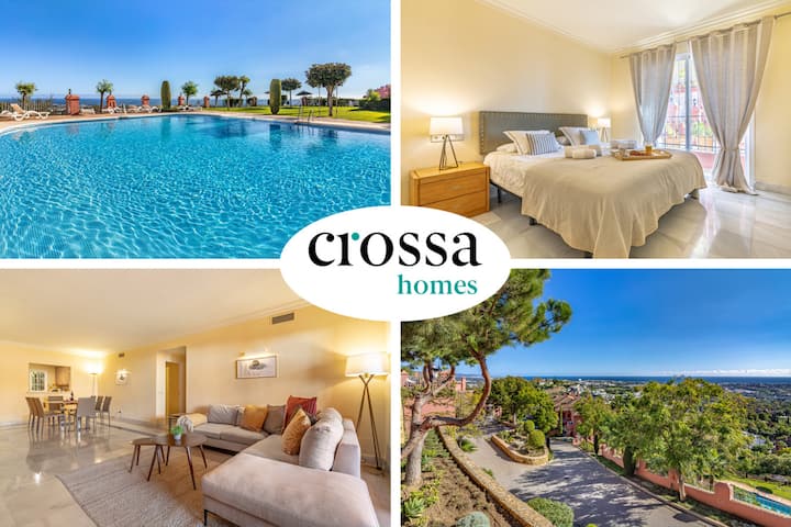 Elegant Golf Apt, Peace, Pool, Panoramic Views - Benahavís