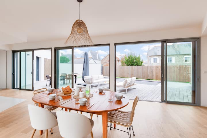 800m De La Plage, Maison Neuve Pour 10, Piscine - Pléneuf-Val-André
