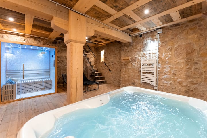 Les Amandiers - Spa & Sauna - フランス コルマール