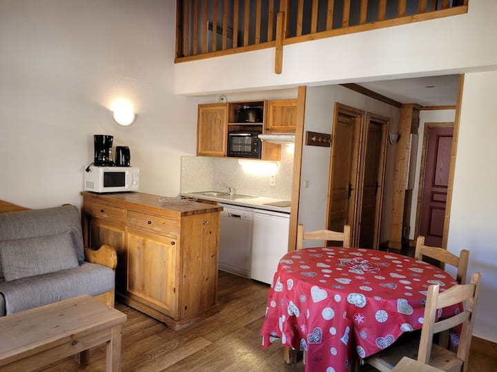 Studi Mezzanine Chaleureux - Lanslebourg-Mont-Cenis