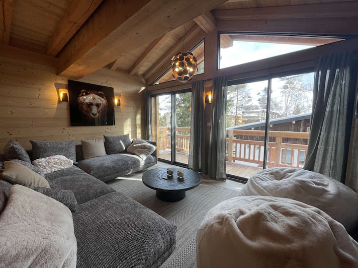 Nouveau ! Chalet Neuf, 14 Pers, 200 M2, Spa + Terr - Le Bourg-d'Oisans