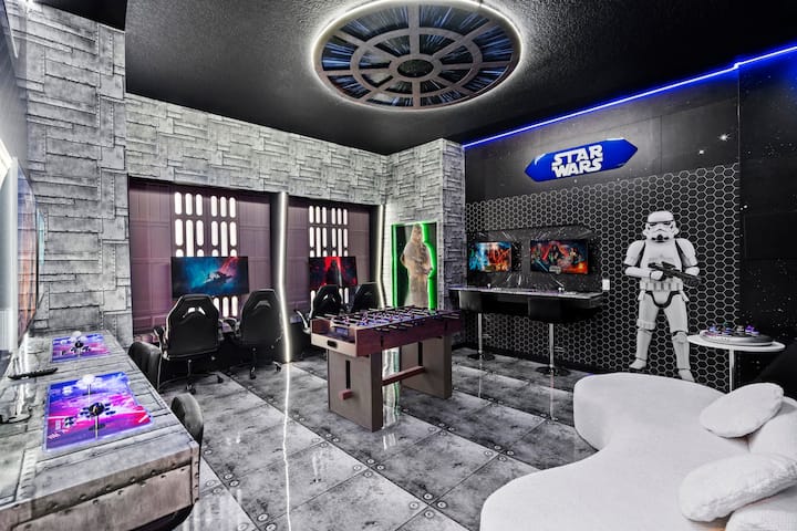 Magical 5bd/5ba Home With Pool, Game Room & Grill - Orlando