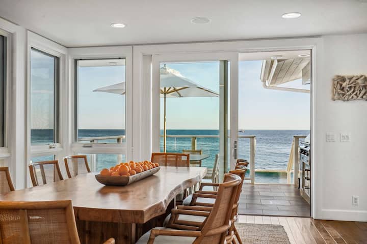 The Getaway Oceanfront Villa In Malibu - Malibu, CA