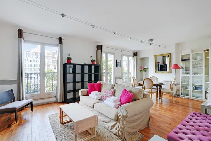 Charmant Appt - 1bd/4p - Ternes / Porte Maillot - Paris
