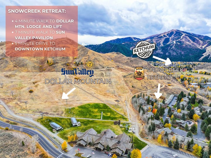 The Slopeview | Ski-in Access, Hot Tub, + Mtn View - Sun Valley, ID