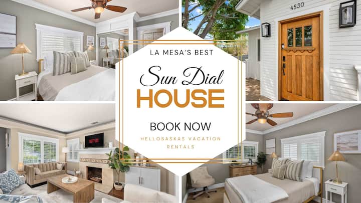 Sundial/work,play&lounge/2brpetfriendly - La Mesa, CA