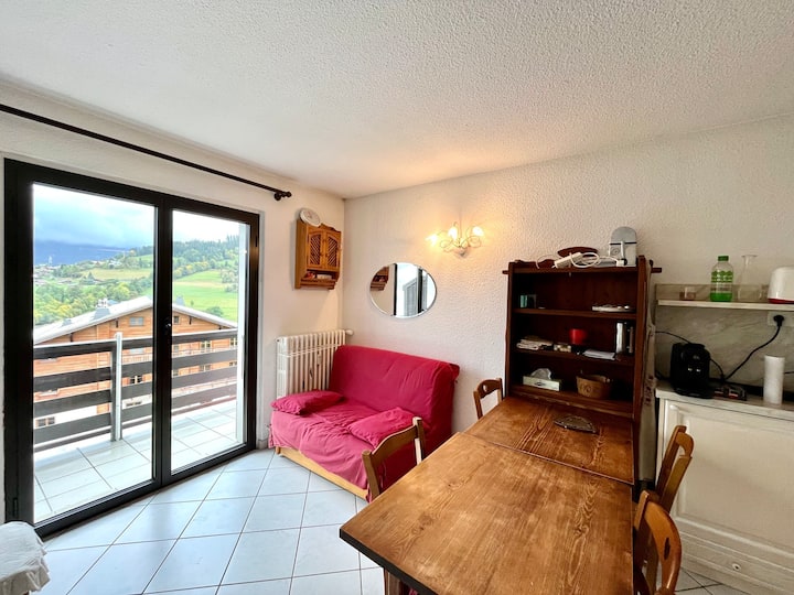 2 Pièces Avec Balcon Proche Des Pistes - Combloux