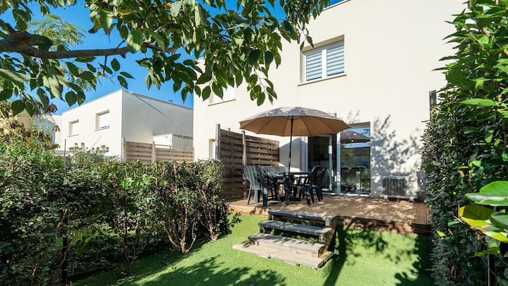 Jolie Maison Avec Jardin Proche Plage 6 Personnes - Valras-Plage