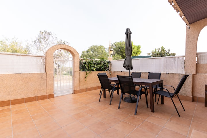 Rentafive - Bungalow - Playa - Terraza - Tabarca