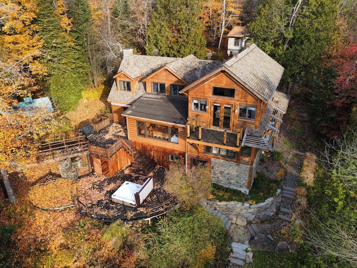 Glenhaven - Luxurious, Rustic, Lakeside, Spa - Mirabel