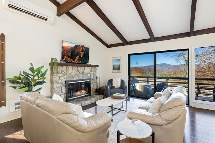 Modern Cabin With Mountain Views Near Skiing - Sugar Mountain, NC
