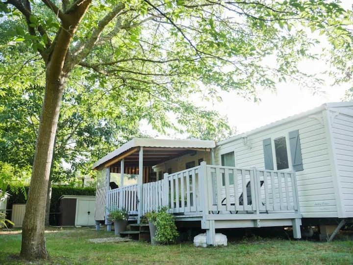 Zecamping 4* Mobil Home 36m² Piscine - Sainte-Eulalie-en-Born