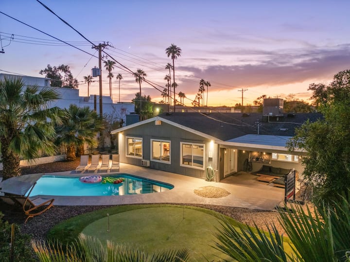 4 Br Tempe Retreat~pool~putt Putt~pool Table~grill - Tempe, AZ