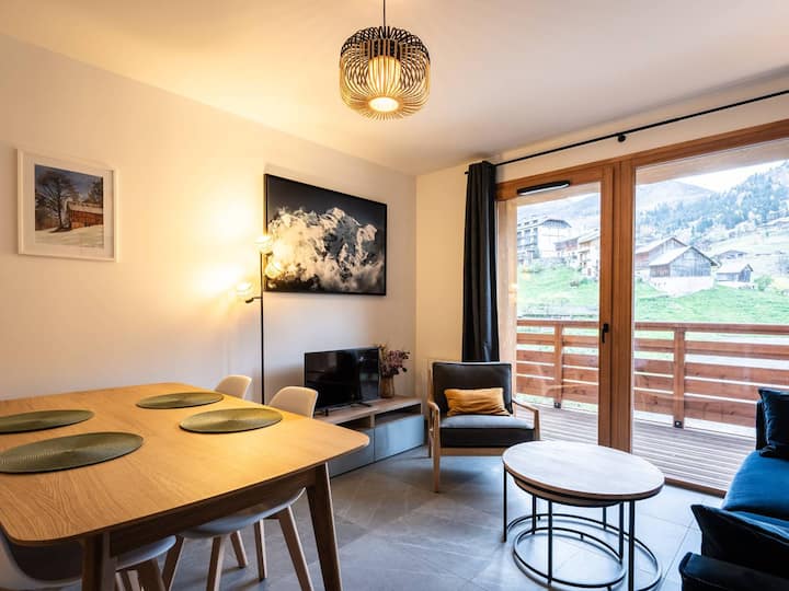 Appartement T2 Neuf Avec Balcon à Valmorel - Les Avanchers-Valmorel