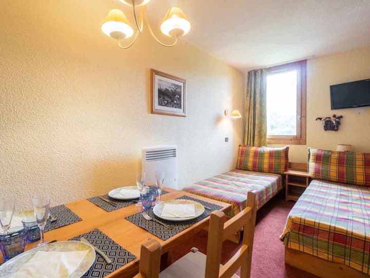 Appartement Valmorel, 1 Pièce, 4 Pers. - La Léchère