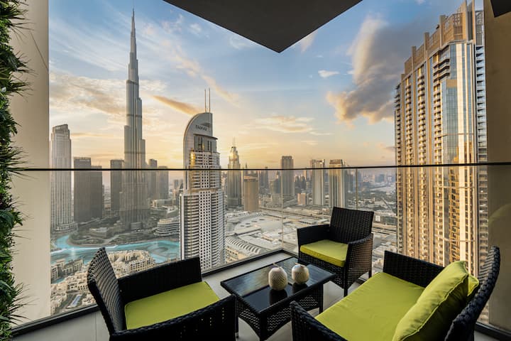 Luxury 3br In Downtown With Burj & Fountain Views - Dubai