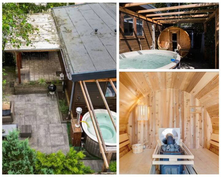Wellness Chalet Met Sauna En Jacuzzi - Netherlands