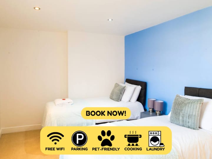 4bed 2bath Retreat Perfect For Workers Big Groups - Bridgwater