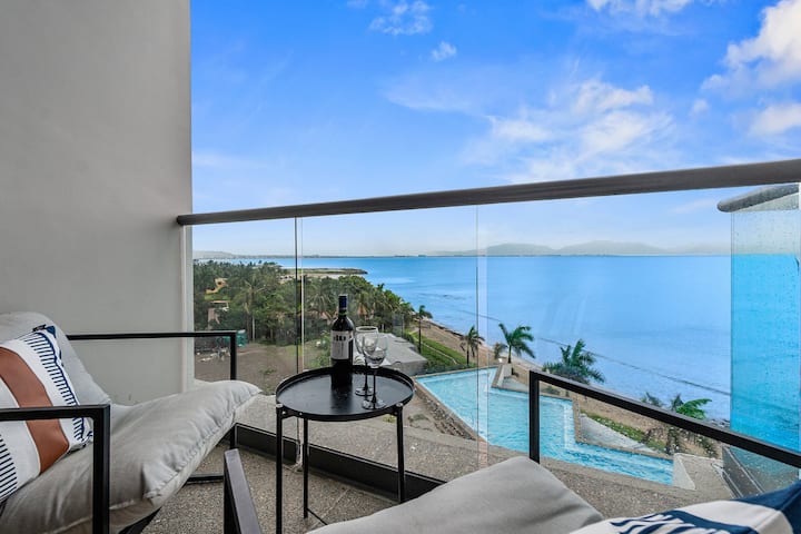 1br Oceanfront · Balcony + 2 Ocean View Pools - La Cruz de Huanacaxtle