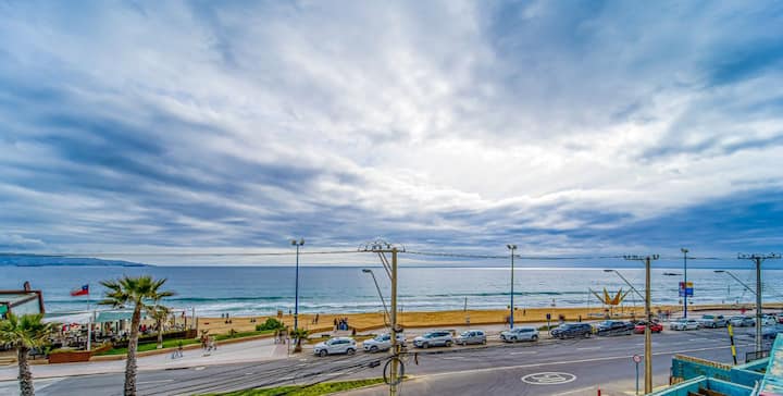 Oleaje Azul - Front Beach - Viña del Mar