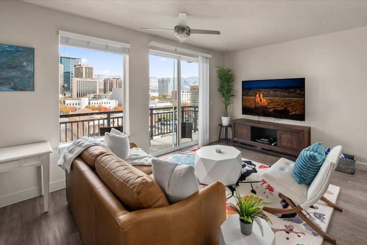 Stunning 1bd Pool/htub/gym Near Convention Centre - Salt Lake City, UT