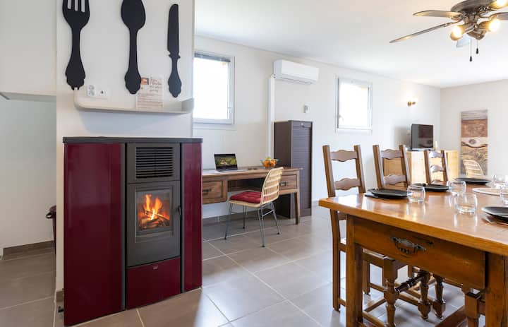 Villa Bellevue Paisible Et Accessible Pmr - Aveyron