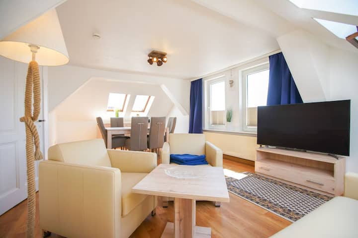 Apartment-comfort-private Bathroom-city View-apart - Borkum