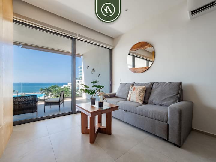 Modern 1br Gem | Steps To Beach | Nomad Ready - Nuevo Vallarta