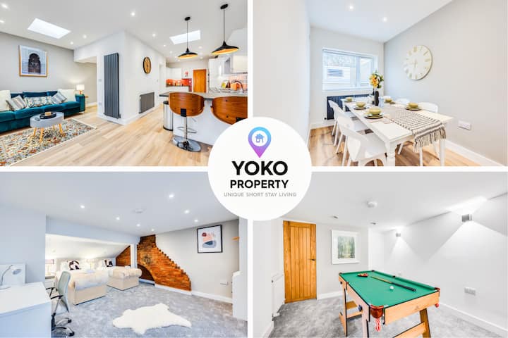 4 Bedroom 4 Bathroom• Pooltable • Free Parking - Northampton