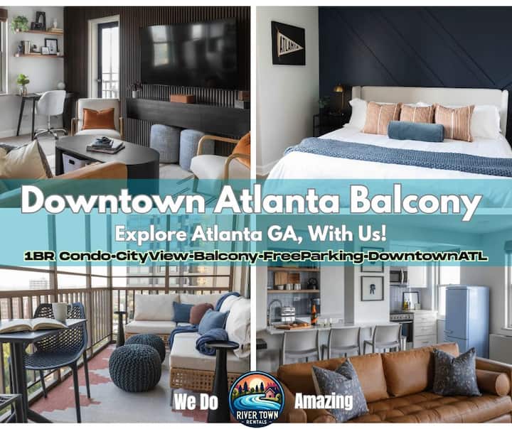 1br Condo•cityview•balcony•downtownatl - Emory University, Atlanta
