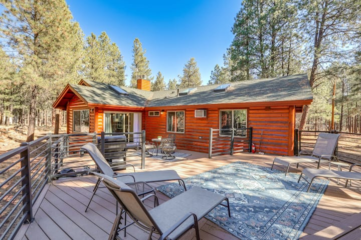 Furnished Gazebo W/ View: Rustic Williams Retreat! - Parks, AZ