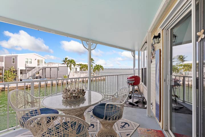 Sailfish Haven #390 - Ocean Views, 35' Seawall - Big Pine Key, FL