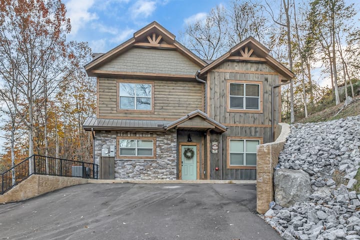 Outdoor Spa|7 Min To Doll|sauna|game Rm|hot Tub - Pigeon Forge, TN