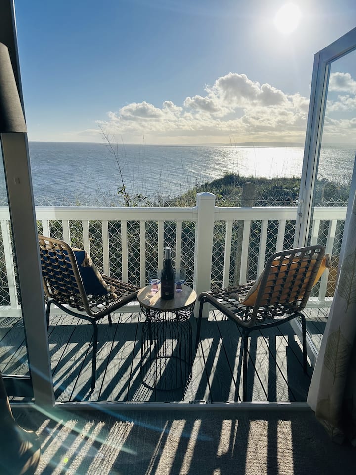 Luxury Caravan Sleeps 6 Seaviews Porthkerry - Barry