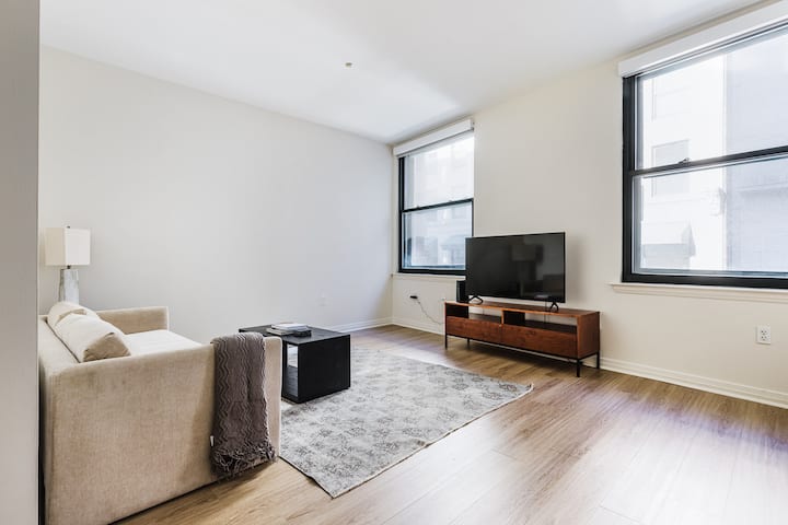 Blueground | Downtown, Gym & W/d, Nr Harbor - Everett, MA