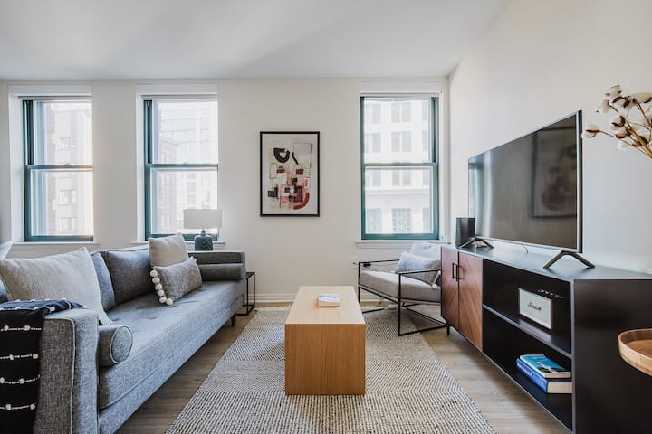 Blueground | Downtown, Gym & W/d, Nr Harbor - Boston, MA