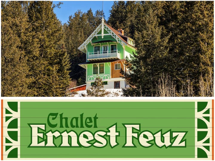Swiss Legacy Chalet: Adventure & Mountain Views - Golden