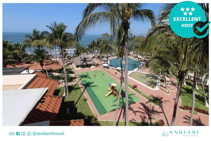 Suite In Hotel + Beach + Pool - Nuevo Vallarta