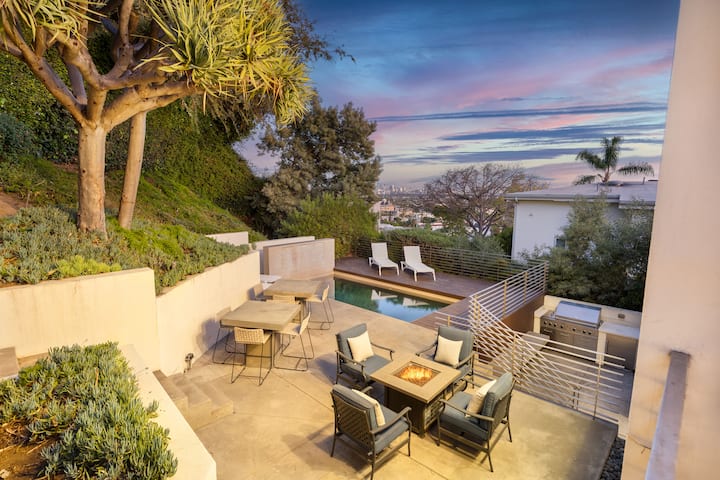 Kings Road | Pool + Views | West Hollywood Luxury - Los Angeles, CA
