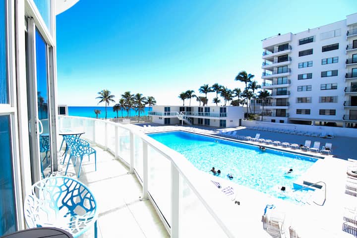 Castle L5 Oceanview Loft With Pool, Free Parking! - Miami Beach, FL